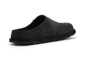 BIRKENSTOCK Zermatt Suede Slippers - Black