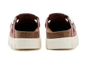BIRKENSTOCK Boston Chunky Platform Clog Mules - Pink