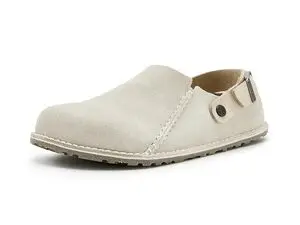 BIRKENSTOCK Lutry Suede Clog/mule Shoes - Beige