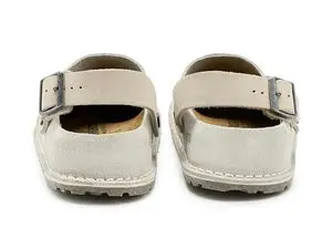 BIRKENSTOCK Lutry Suede Clog/mule Shoes - Beige