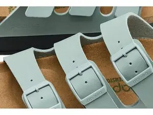 BIRKENSTOCK Florida Platform Vegan Sandals - Gray
