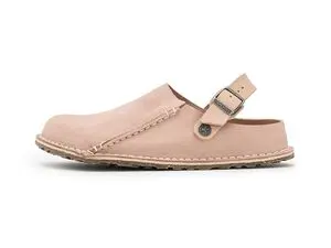 BIRKENSTOCK Lutry 365 Suede Clogs - Pink