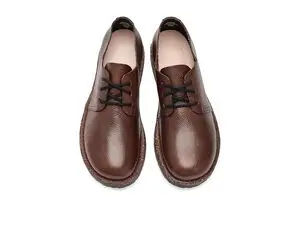 BIRKENSTOCK Uppsala Low Lace Up Leather Shoes - Brown