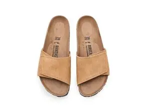 BIRKENSTOCK Sylt Suede Dress Sandals - Pink