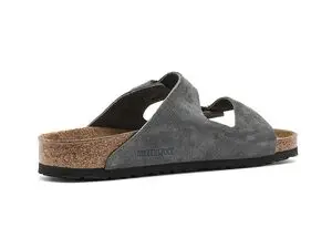 BIRKENSTOCK Arizona Suede Dress Sandals - Black