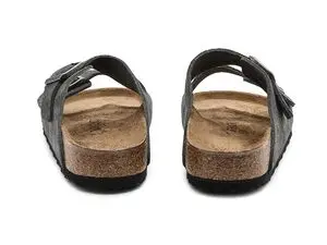 BIRKENSTOCK Arizona Suede Dress Sandals - Black