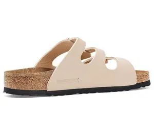 BIRKENSTOCK Florida Printed Footbed Sandals - Brown