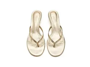 Schutz Carolyn Kitten Heel Thong Sandals - Multi