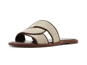Schutz Rita Flat Sandals - Neutral