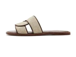 Schutz Rita Flat Sandals - Neutral