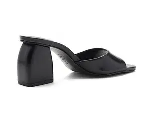 Schutz Leena Block Heel Sandals - Black