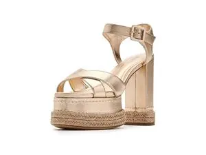 Schutz Metallic Espadrilles