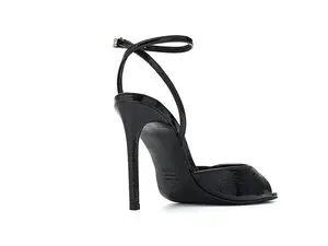 Schutz Arlette Stiletto Sandals - Black