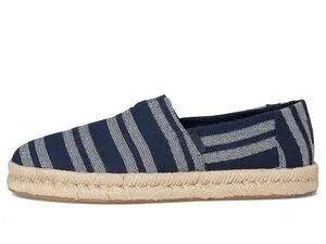 Toms Alpargata Rope 2.0 Espadrille With Striped Woven Upper And Rope Sole