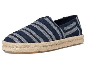 Toms Alpargata Rope 2.0 Espadrille With Striped Woven Upper And Rope Sole