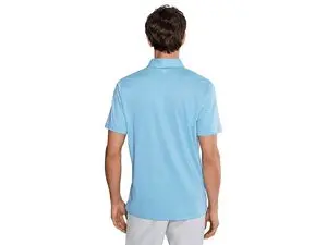 PUMA GOLF Brrr Stripe Golf Polo T Shirt Glow/puma Black - Blue