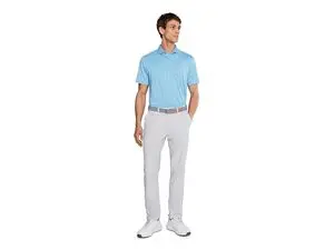 PUMA GOLF Brrr Stripe Golf Polo T Shirt Glow/puma Black - Blue