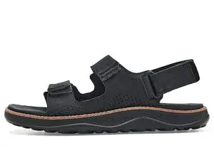 Merrell Cove Leather Backstrap Sandals - Black