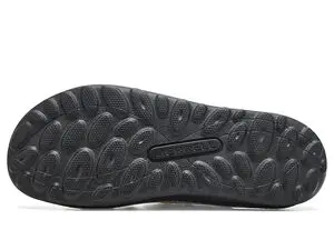 Merrell Cove Leather Backstrap Sandals - Black