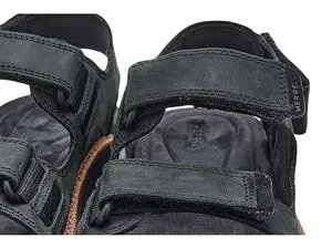 Merrell Cove Leather Backstrap Sandals - Black