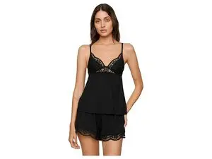 Eberjey Beatrix Cami Shorts Pj Set Pajama Sets - Black