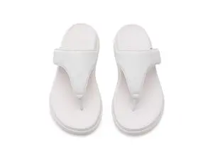 Fitflop F-mode Go Adjustable Flatform Toe-post Sandals - Pink