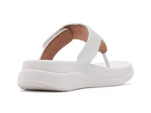 Fitflop F-mode Go Adjustable Flatform Toe-post Sandals - Pink