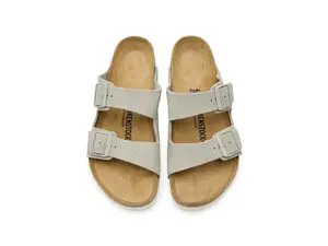 BIRKENSTOCK Arizona Suede Dress Sandals - Beige