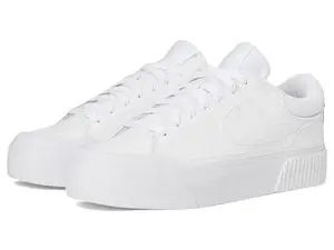 Nike Court Legacy Lift Platform Sneakers - White/white/white