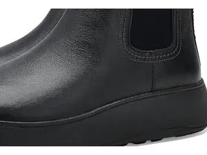 Fitflop F-mode Stitch Warm Tumbled-leather Chelsea Boots