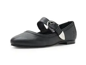 THE FRYE COMPANY Carson Mary Jane Flats - Black