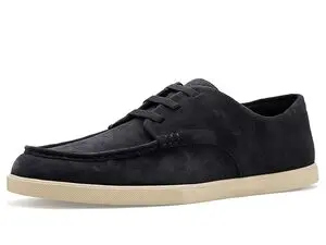 Vince Spencer Suede Lace-up Oxford Shoes - Navy