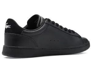 Lacoste Carnaby Set Leather Sneakers - Black