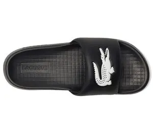 Lacoste Serve Slide 1.0 Wedge Shoes - Black