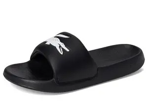 Lacoste Serve Slide 1.0 Wedge Shoes - Black