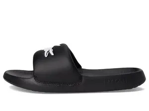 Lacoste Serve Slide 1.0 Wedge Shoes - Black