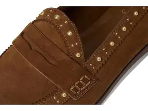 Vince Camuto Camdyn Studded Flat Loafer - Brown