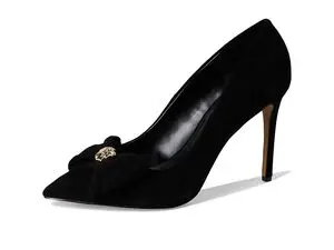 Vince Camuto Haylez Suede Bow Detail Stiletto Pumps - Black