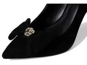 Vince Camuto Haylez Suede Bow Detail Stiletto Pumps - Black