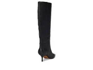 Vince Camuto Tansie Slouchy Knee High Heeled Boots - Black