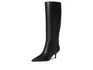 Vince Camuto Tansie Slouchy Knee High Heeled Boots - Black