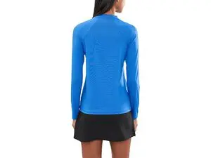 Nike Dri-fit Uv Long Sleeve Hydroguard Swimwear - Blue