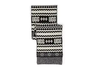 UGG Fair Isle Knit Beanie And Scarf Set