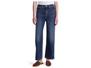 Madewell The Perfect Vintage Wide-leg Crop Jean - Navy