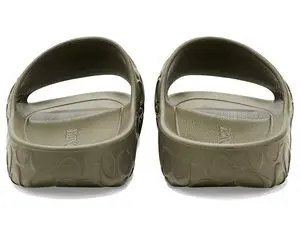 COACH Embossed Monogram Slides - Green