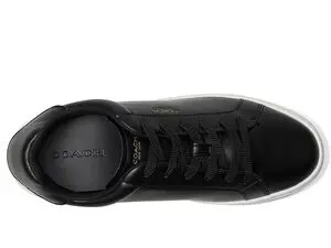 COACH High Line Leather Lace-up Sneakers - Black