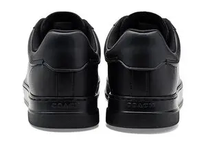 COACH High Line Leather Sneakers - Black