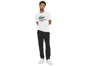 Lacoste Tapered Leg Sweatpants Casual Pants - Black