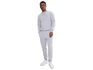 Lacoste Tapered Leg Sweatpants Casual Pants Grey Chine - Gray