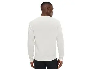 Lacoste Monochrome Crew Neck Cotton Sweater - White